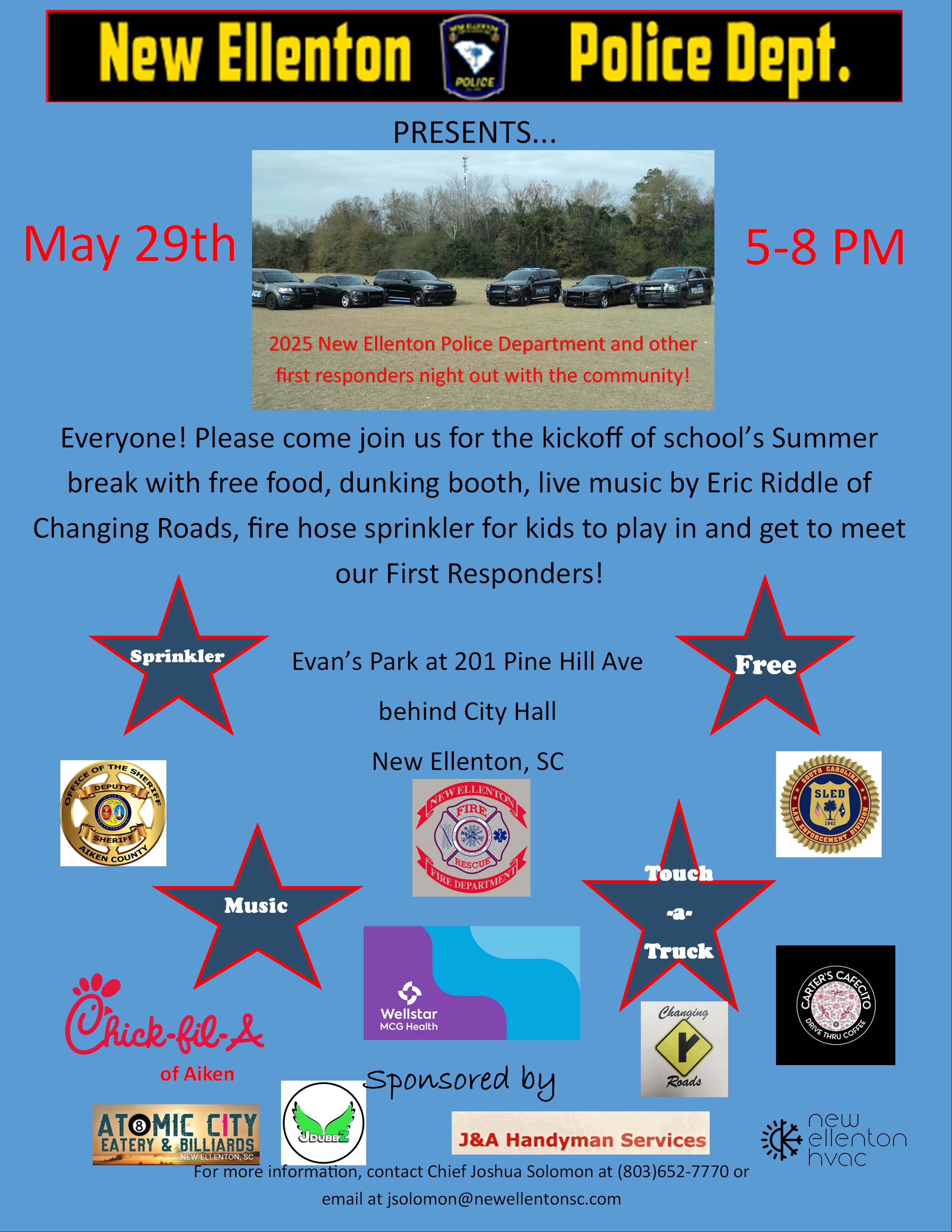 Police Department | City of New Ellenton